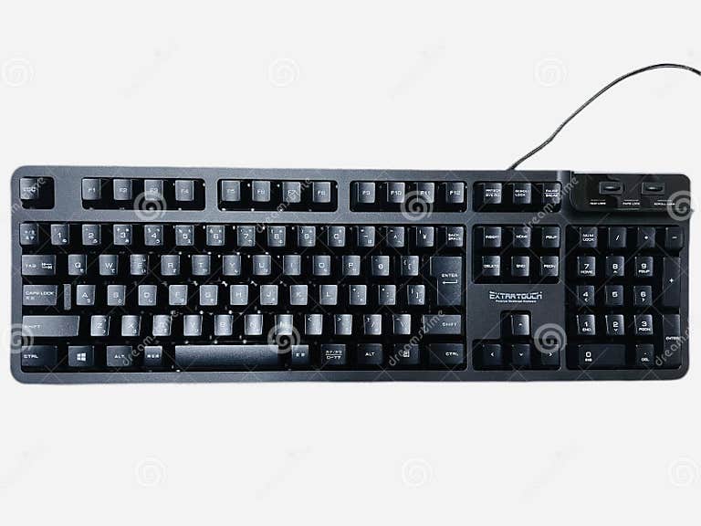 Keyboard is Computer Hardware Stock Image - Image of hard, device ...