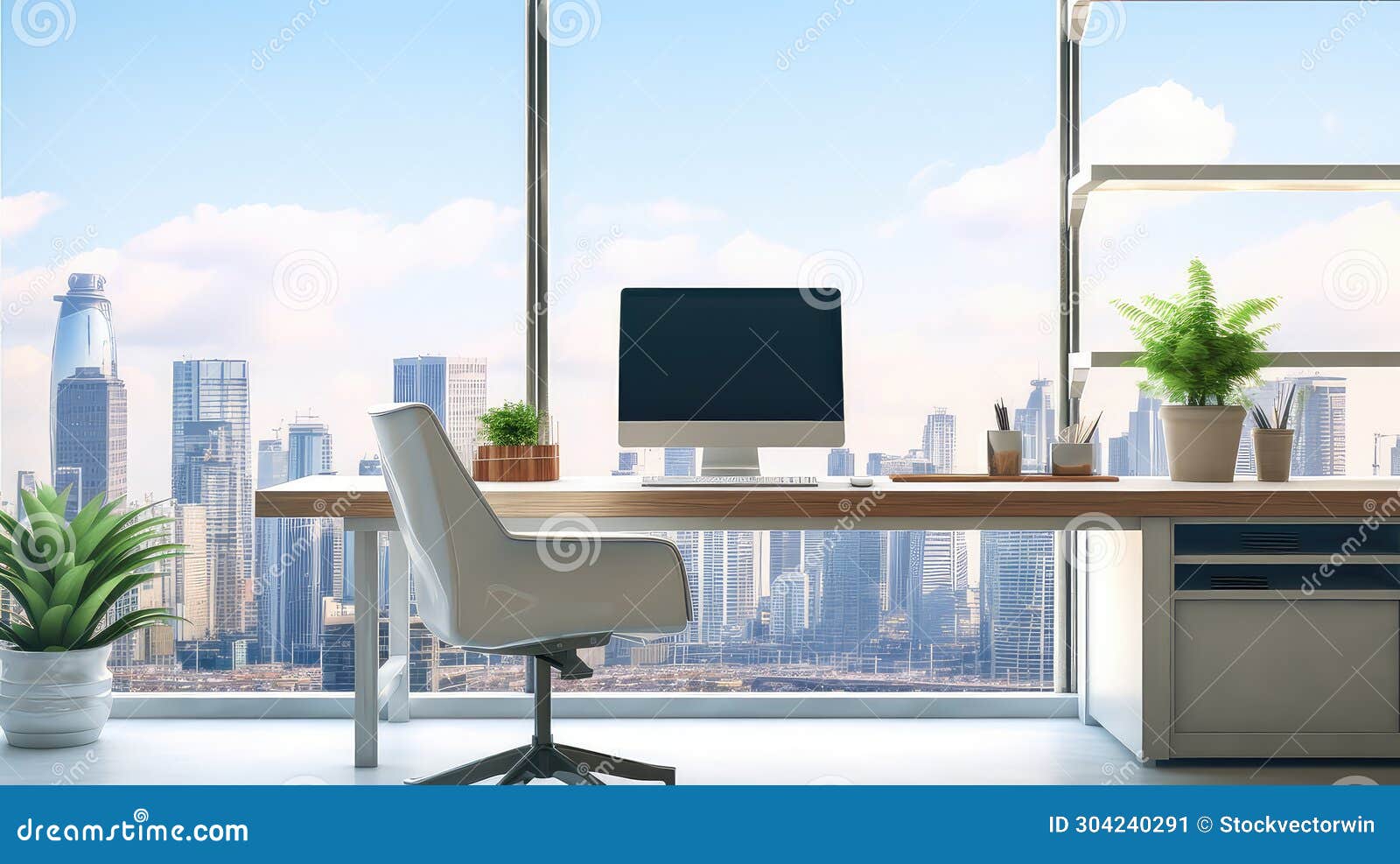 Keyboard Computer Office Background Stock Illustration - Illustration ...
