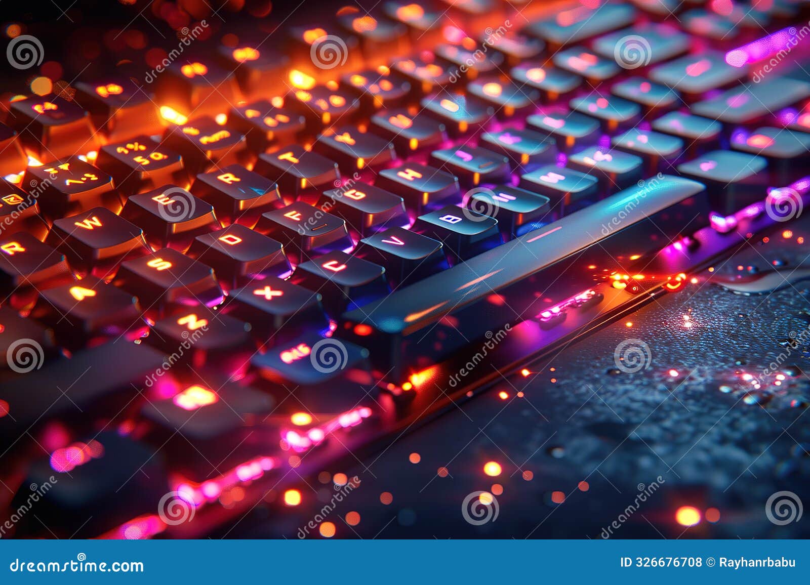 Keyboard Computer Technology Digital Internet Pc Background Light Game ...