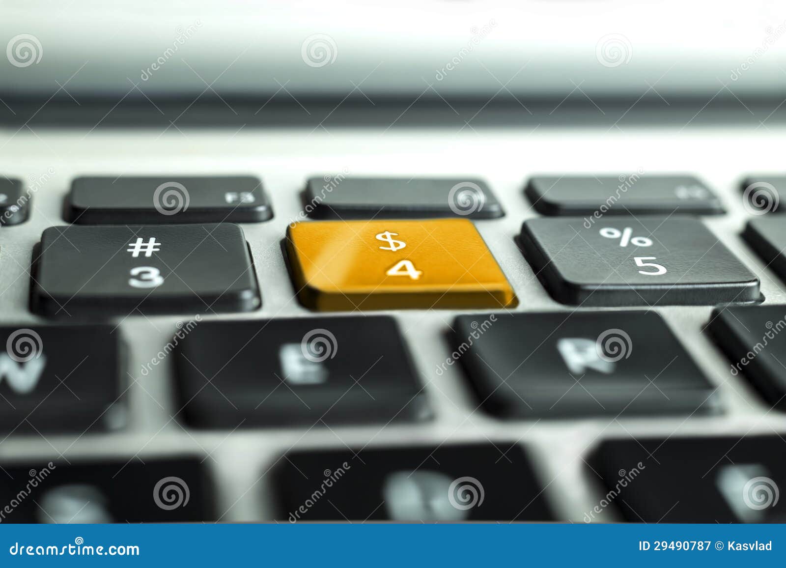 Keyboard, dollar, button stock image. Image of market - 29490787