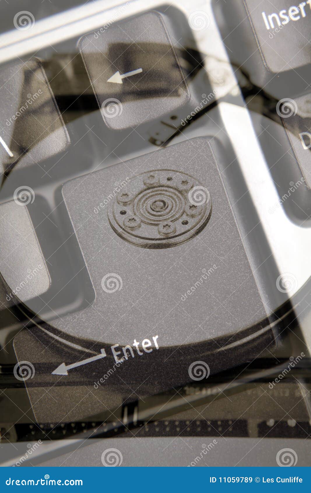 Keyboard and drive stock image. Image of keypad, security - 11059789