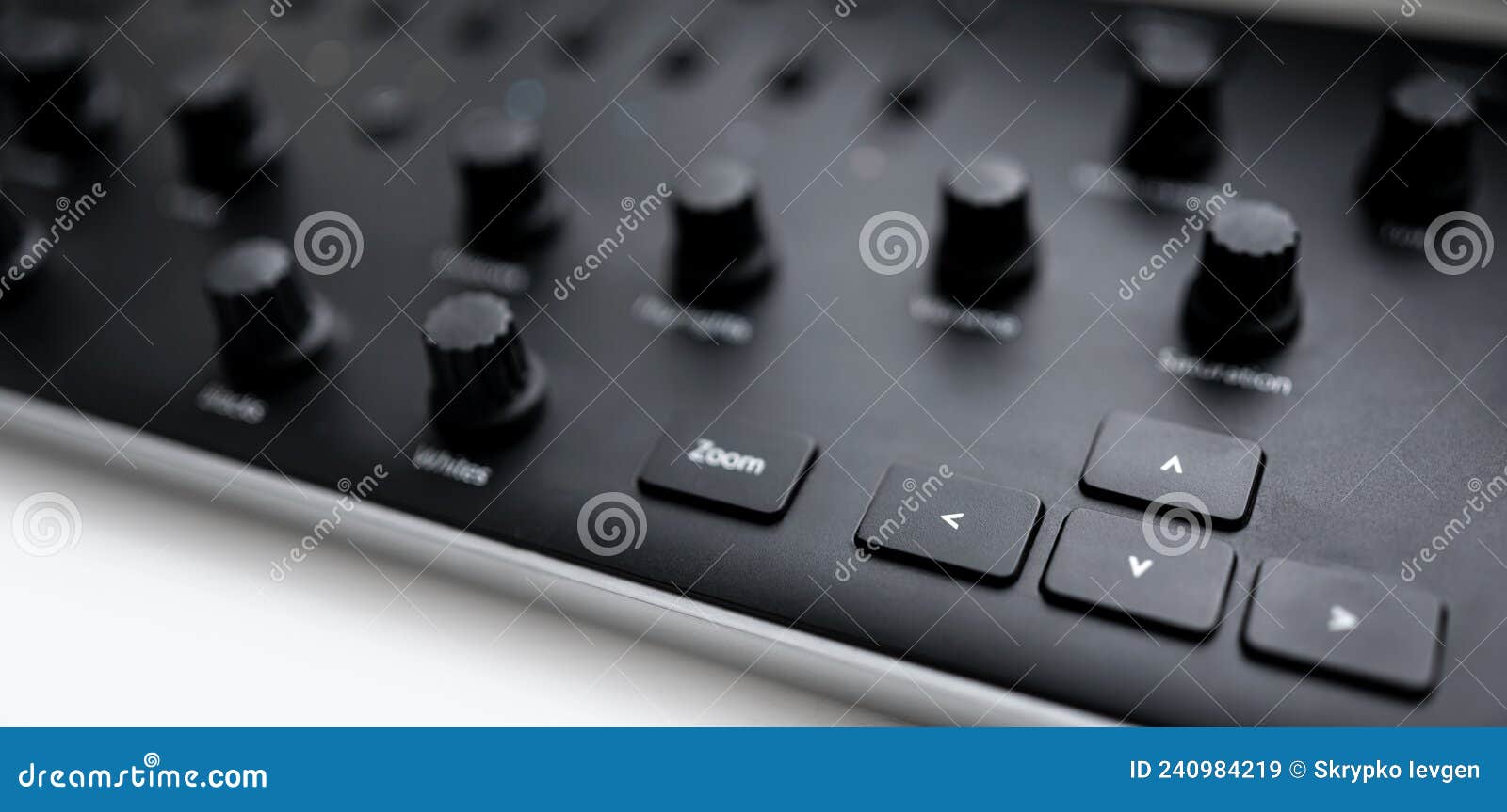 Keyboard for Edit Video and Images Stock Image - Image of technology ...