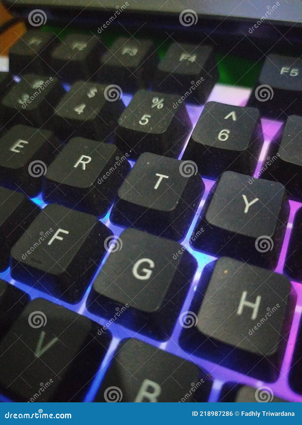 Keyboard External from Right Side Stock Photo - Image of font, black ...