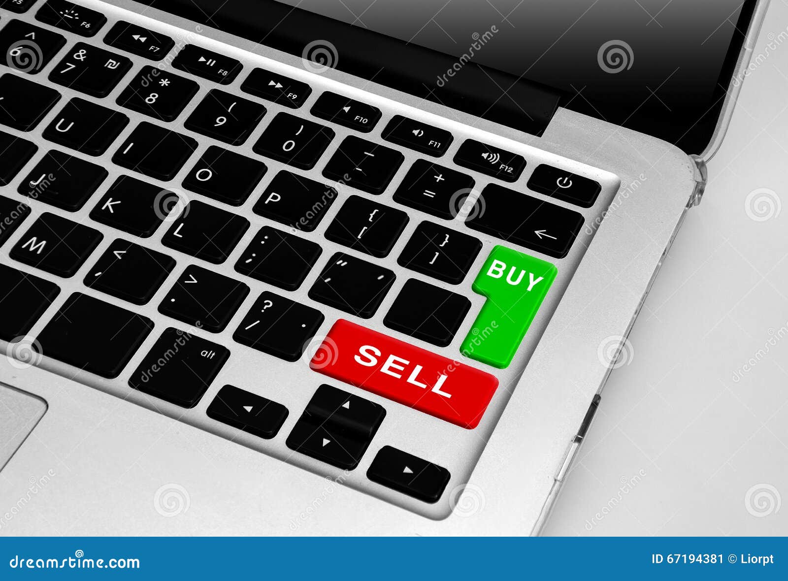Trading Keyboard Royalty-Free Stock Image | CartoonDealer.com #59548312