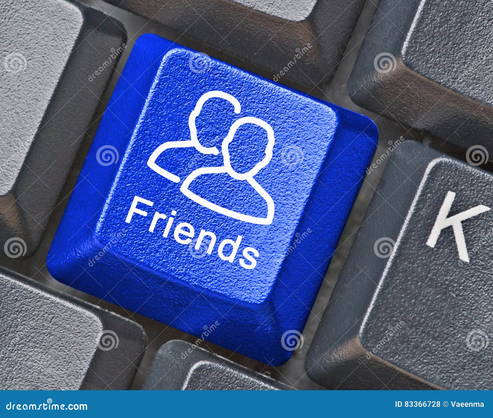 Keyboard for friends stock photo. Image of close, friends - 83366728