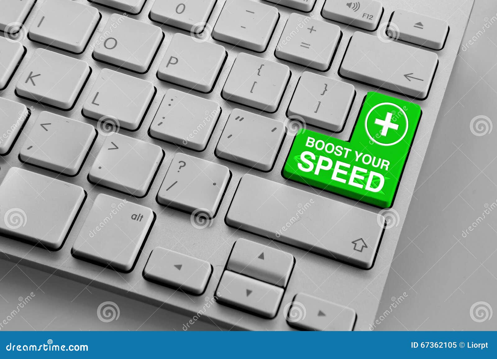 Keyboard with Green Boost Your Speed Button Stock Illustration ... Keyboard with Green Boost Your Speed Button Stock Illustration ...