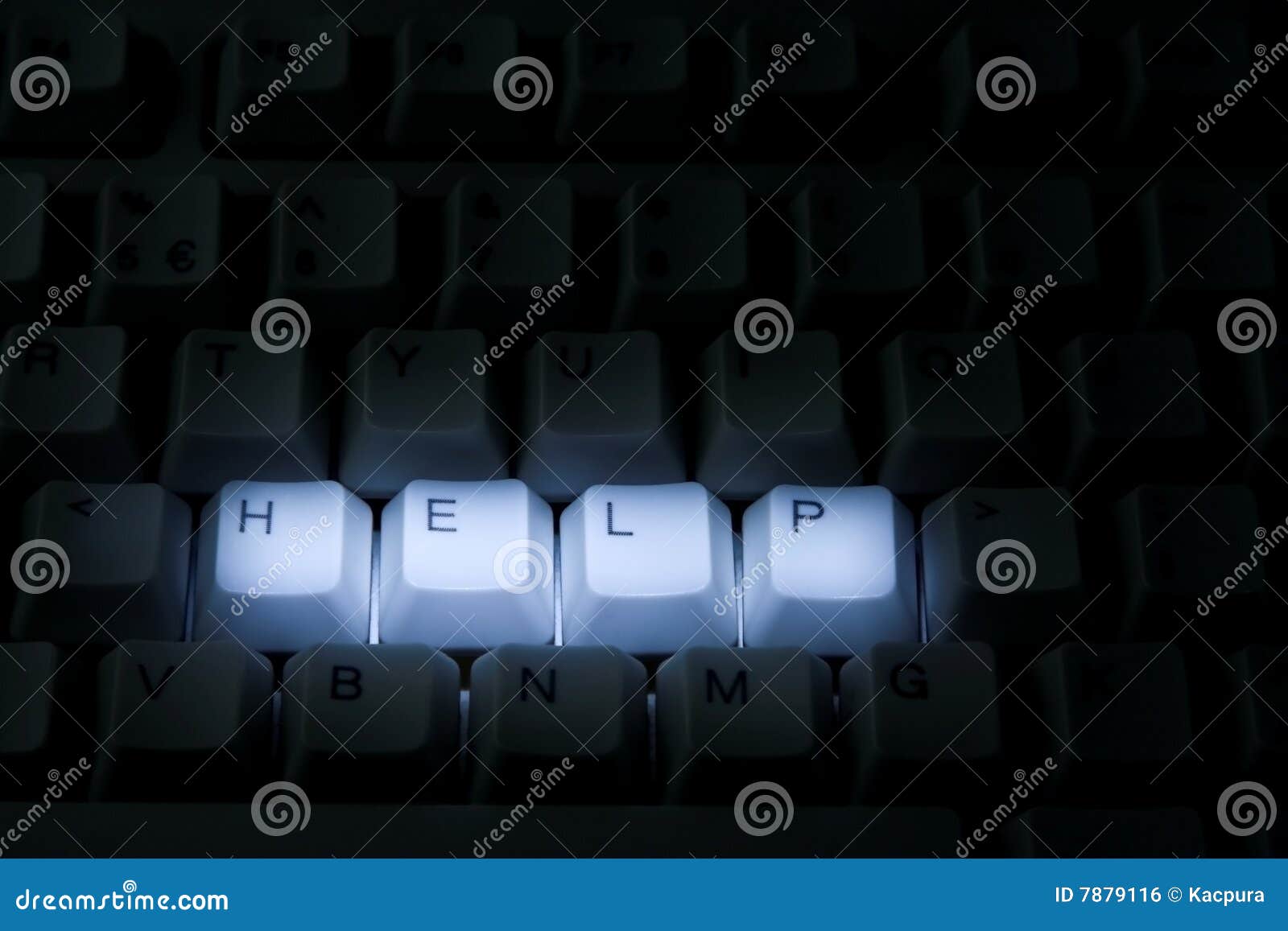 Keyboard Help Key Button Stock Photo | CartoonDealer.com #17475066