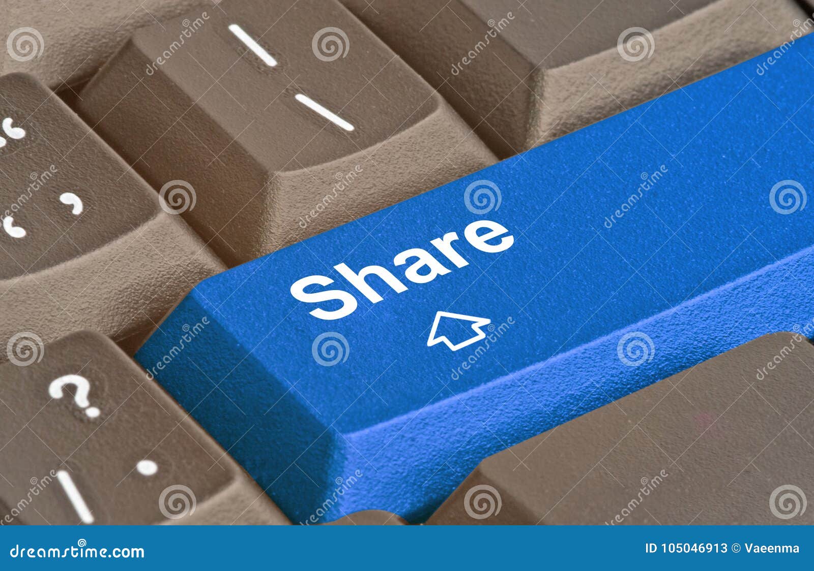 Hot Key for Knowledge Sharing Stock Image - Image of sharing, close ...
