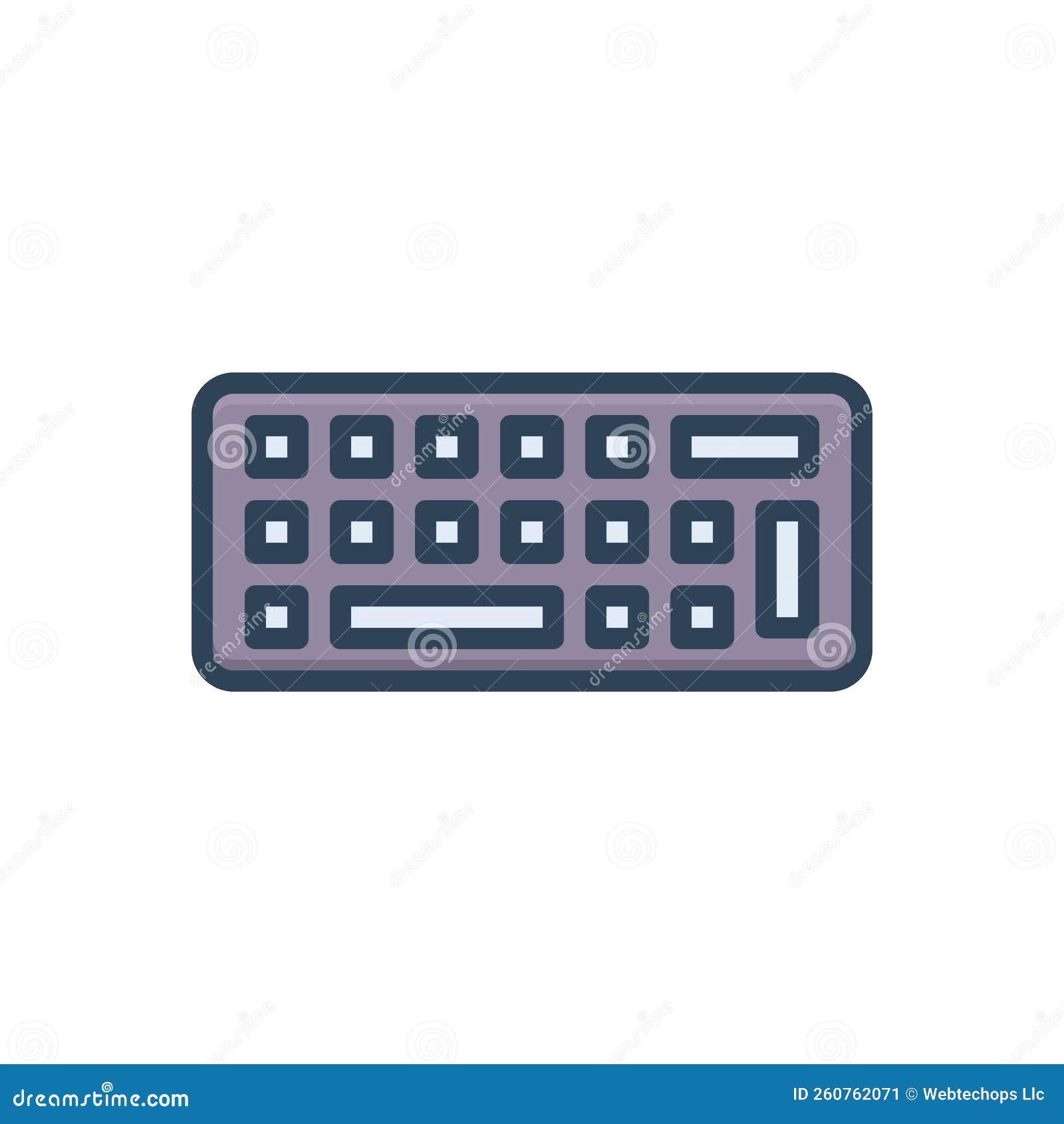 Color Illustration Icon for Keyboard, Alphabet and Computer Stock ...