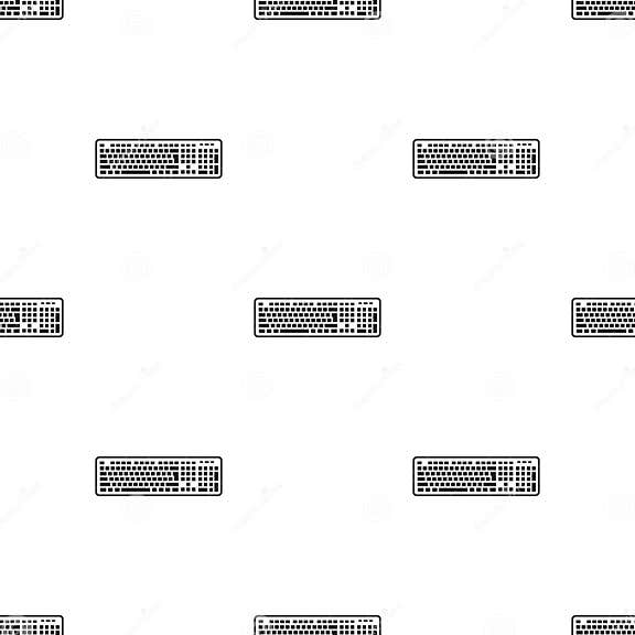 Keyboard Icon in Black Style Isolated on White Background. Personal ...