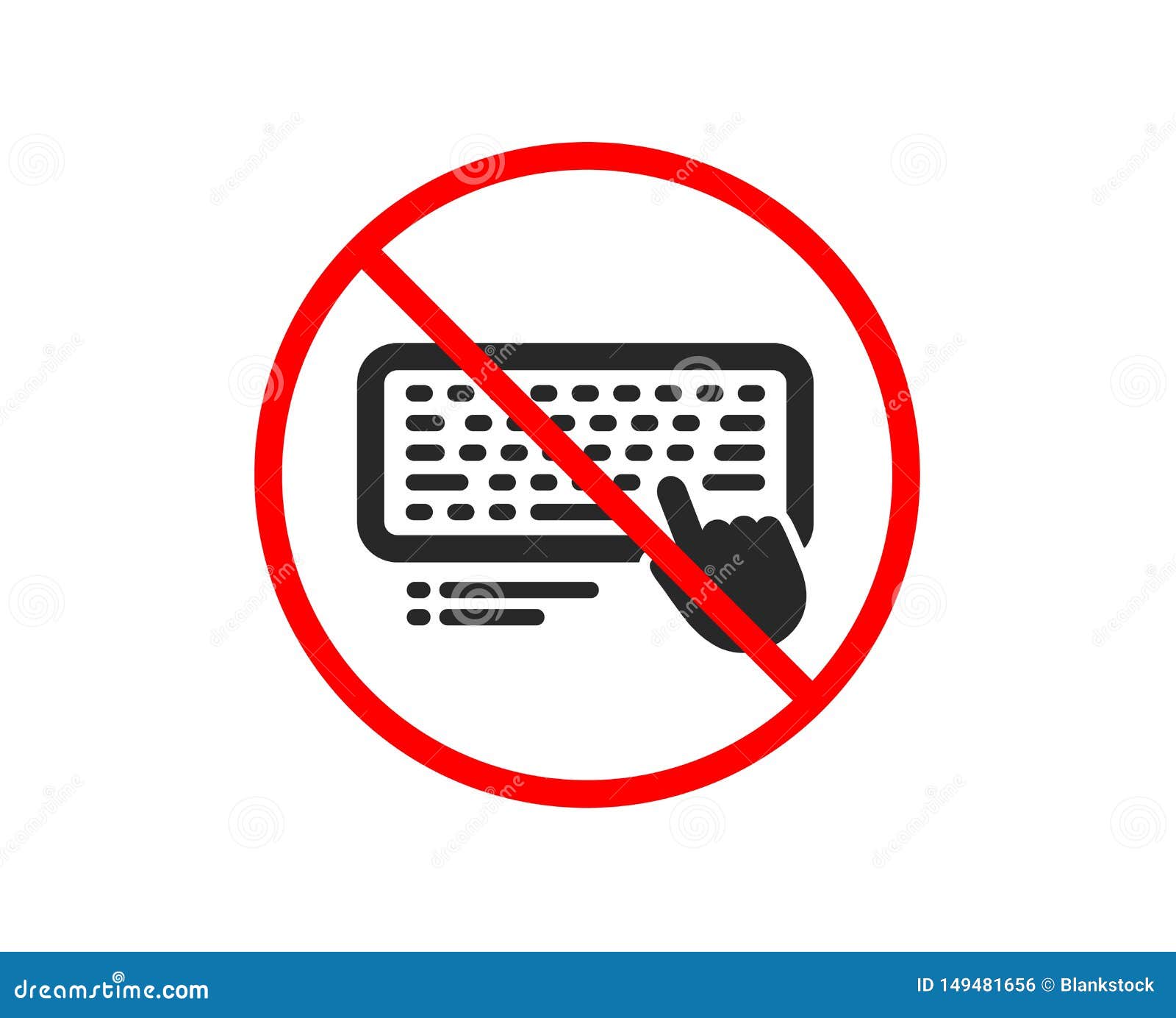 Keyboard Icon. Computer Component Device Sign. Vector Stock Vector ...