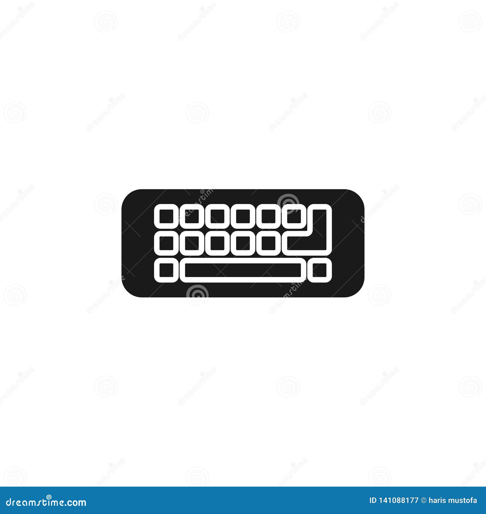 Keyboard Icon Design Template Vector Isolated Stock Illustration ... Keyboard Icon Design Template Vector Isolated Stock Illustration ...