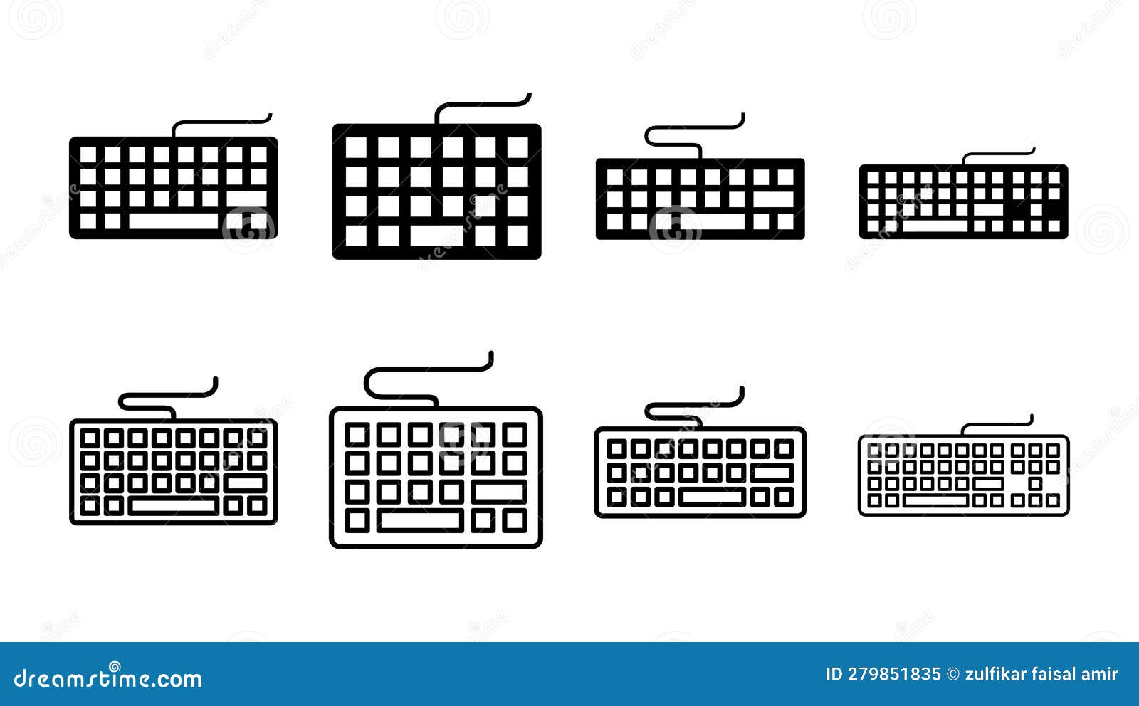 Keyboard Icon . Keyboard Vector Symbol Stock Vector - Illustration of ...