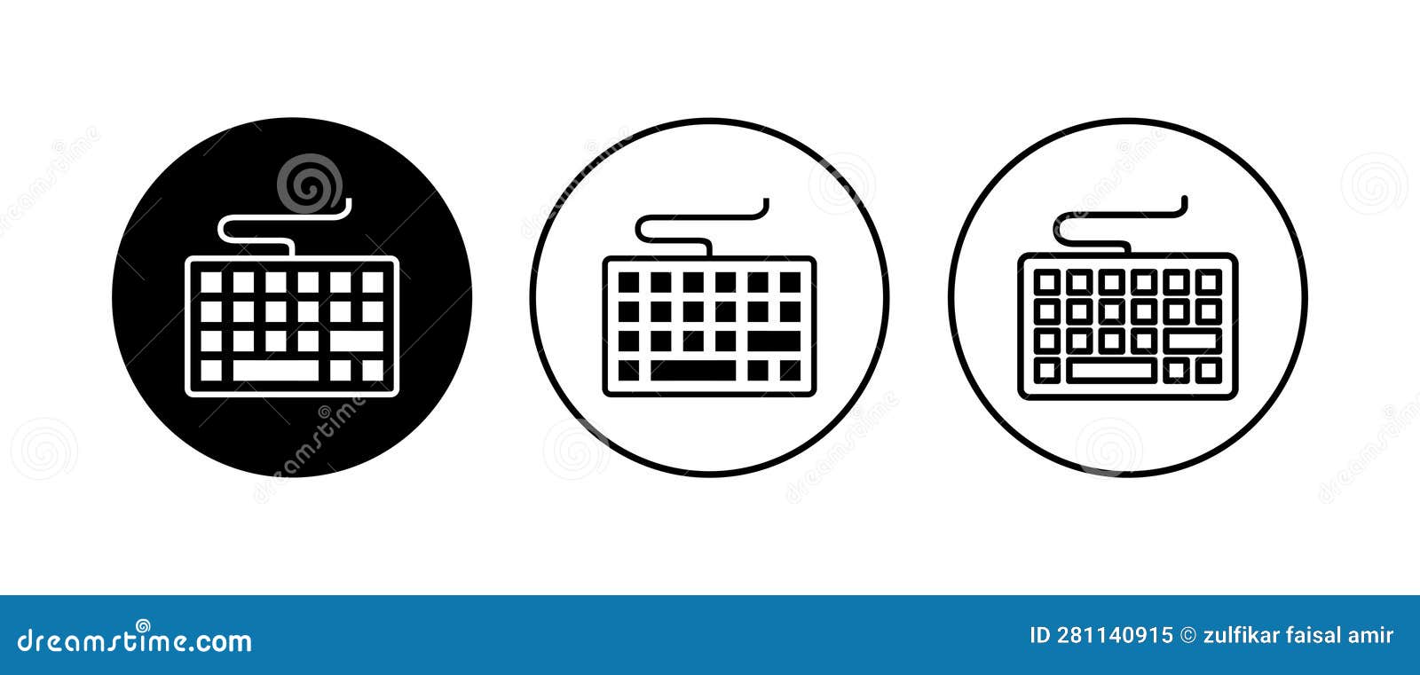 Keyboard Icon . Keyboard Vector Symbol Stock Vector - Illustration of ...