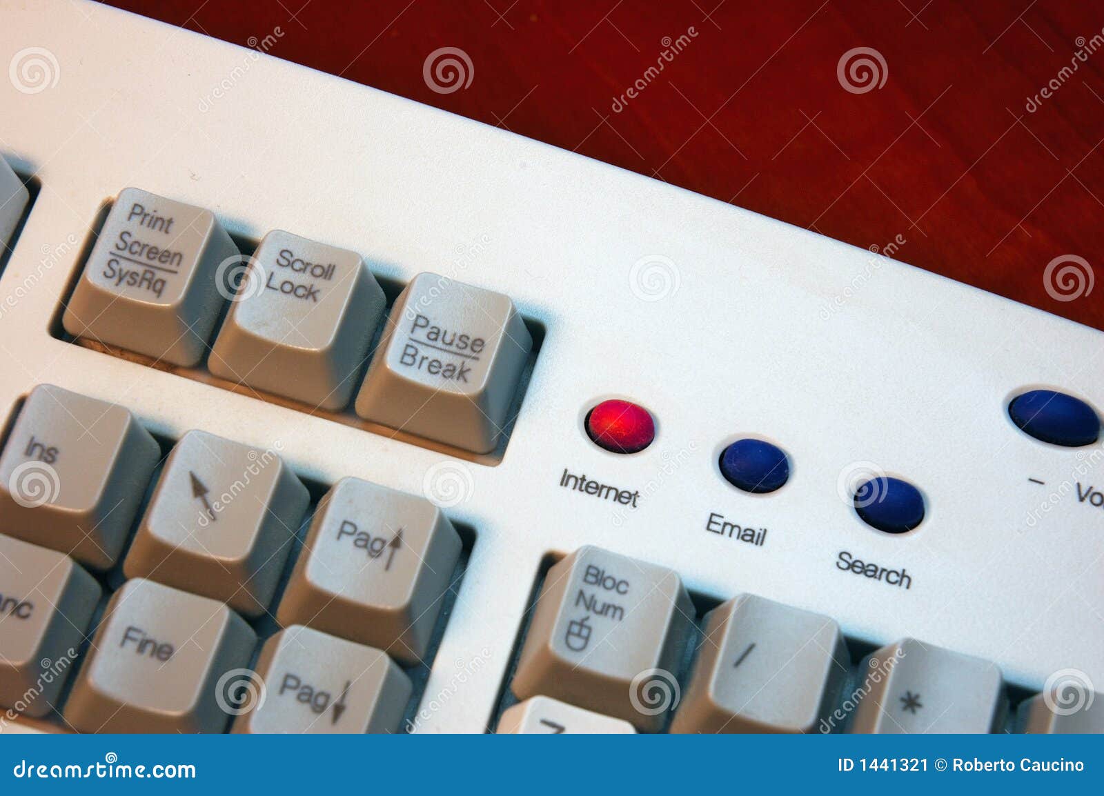 Keyboard internet stock image. Image of type, attention - 1441321