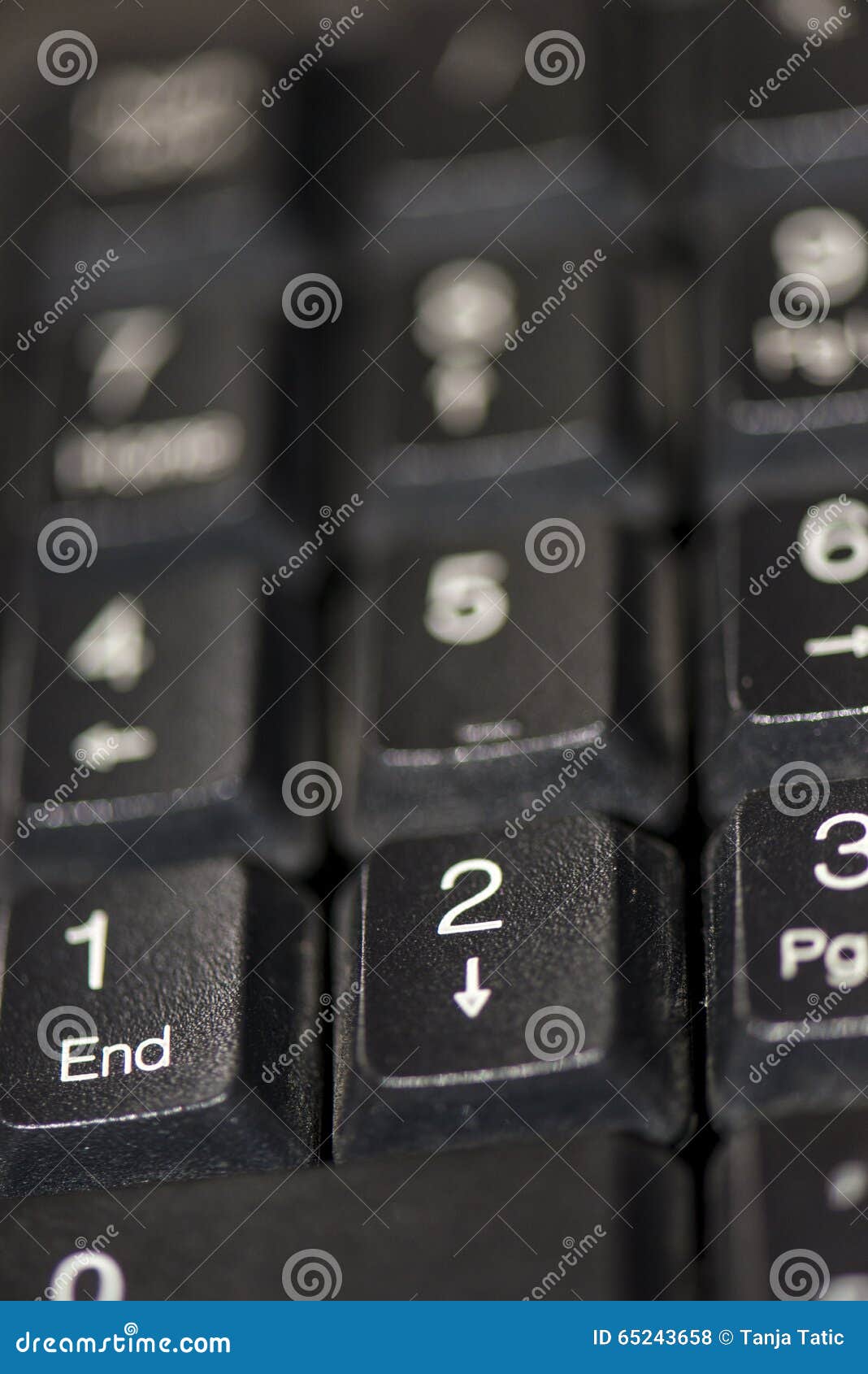 Keyboard isolated stock photo. Image of qwerty, digital - 65243658
