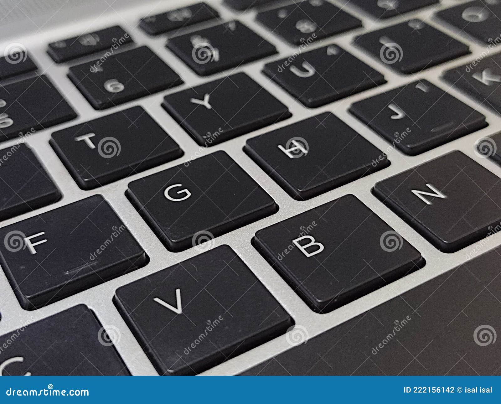 Keyboard Key Alphabet Qwerty Laptop Stock Photo - Image of qwerty ...