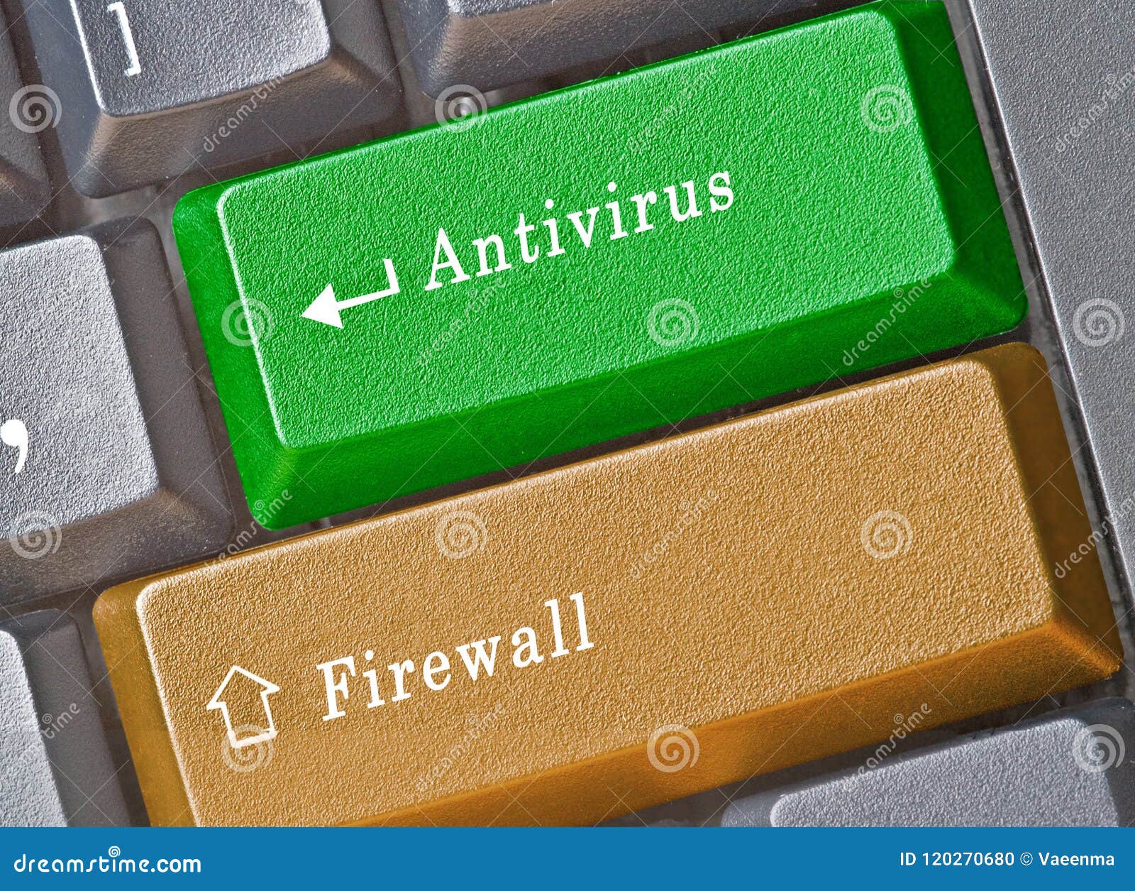 Key for Antivirus and Firewall Stock Photo - Image of site, firewall ...