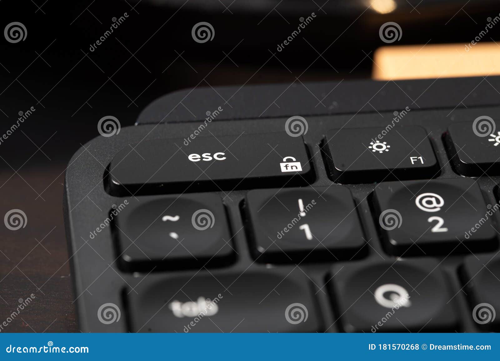 Keyboard and Key Buttons To Type Text. Stock Photo - Image of electric ...