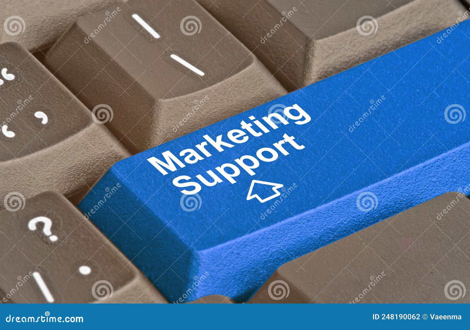 Key for marketing support stock photo. Image of keys - 248190062