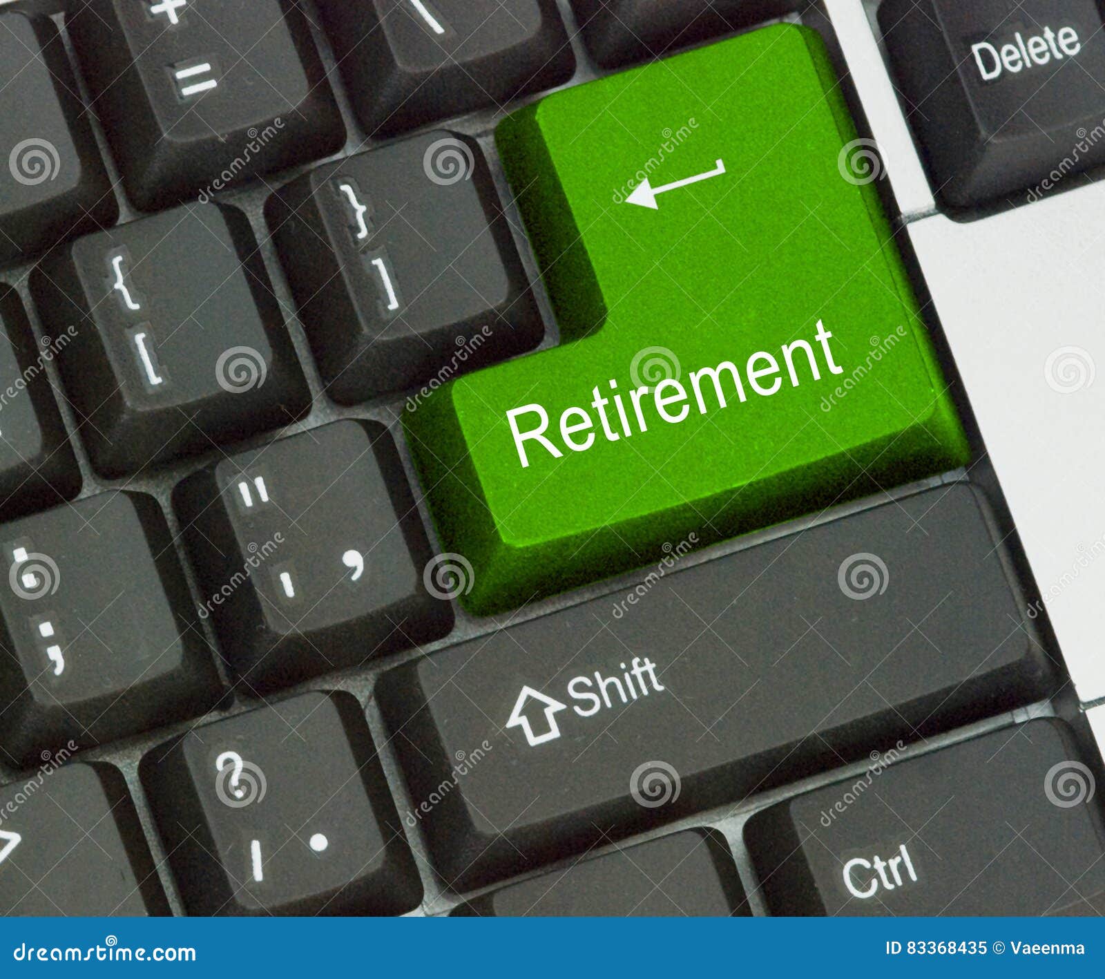 Key for Retirement stock image. Image of access, keyboard - 83368435