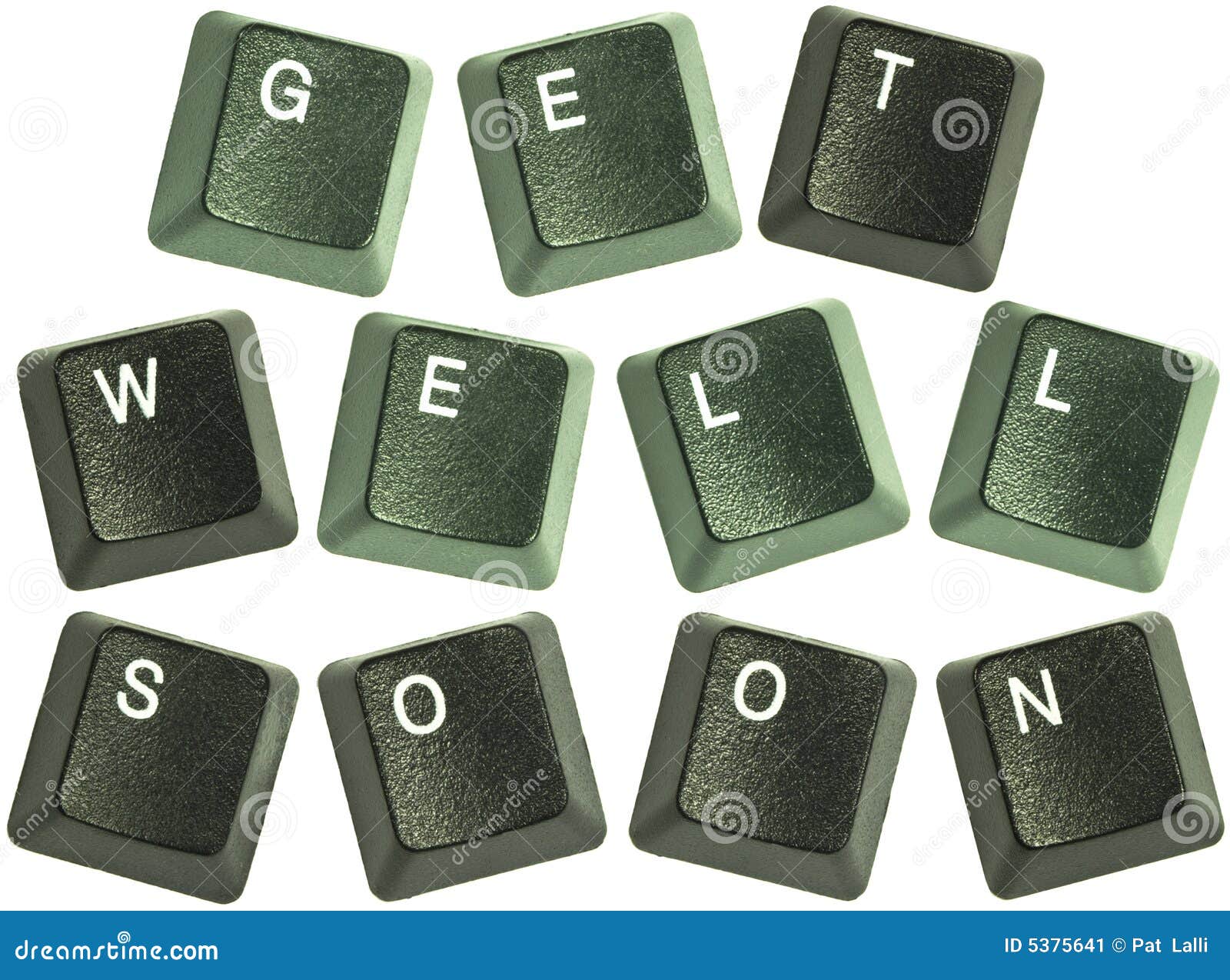 Keyboard Key Words Get Well Soon Stock Image - Image of keyboard ...