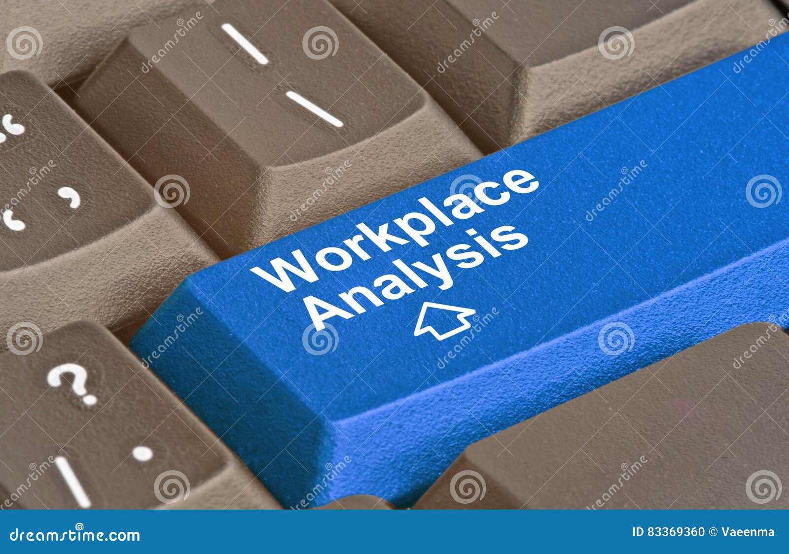 Key for workplace analysis stock photo. Image of online - 83369360