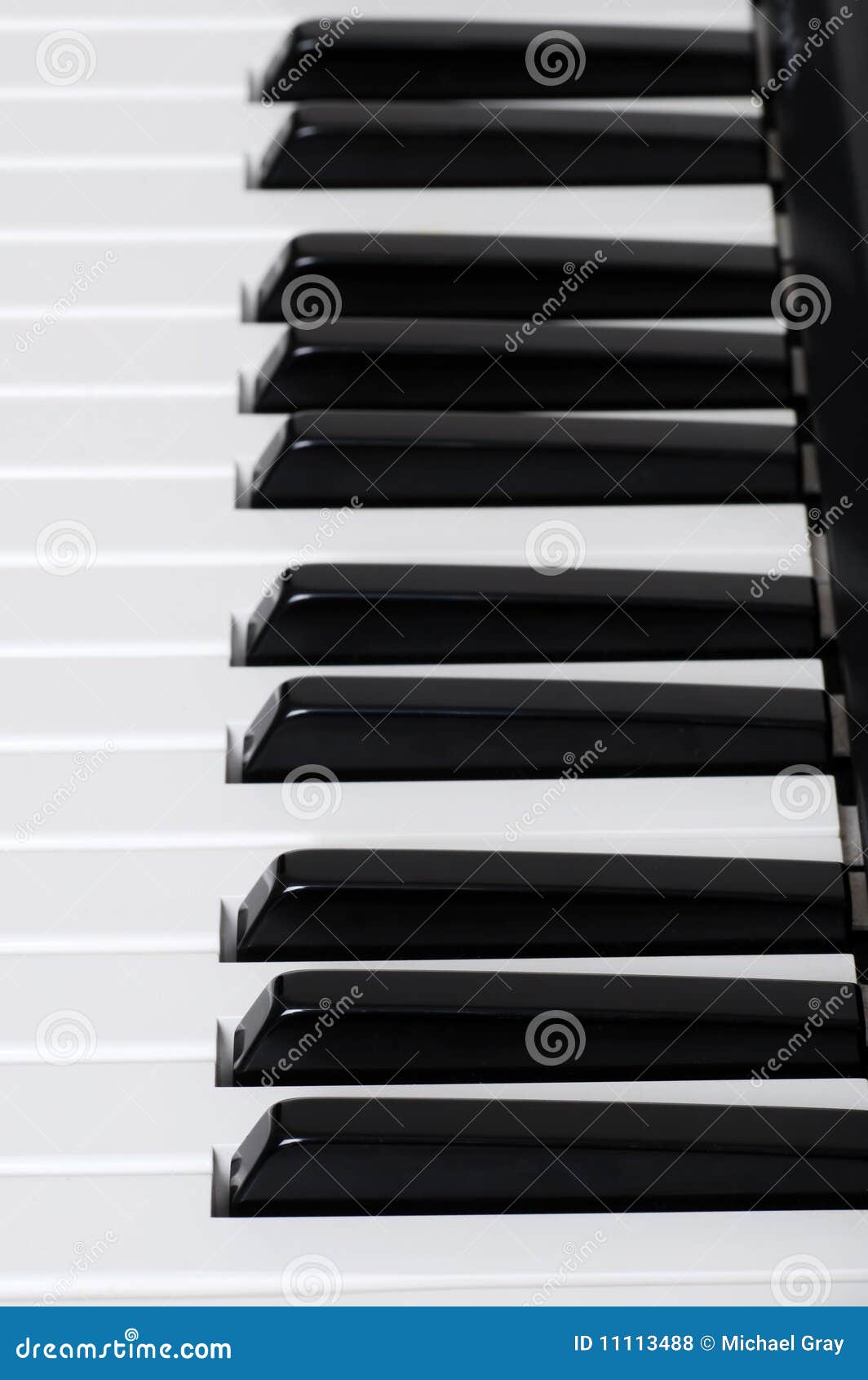 Keyboard keys stock photo. Image of melody, detail, close - 11113488