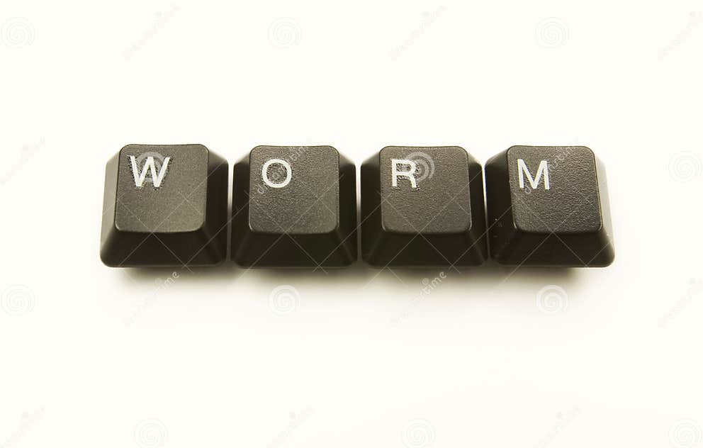 Keyboard keys WORM stock image. Image of internet, keyboard - 9169725