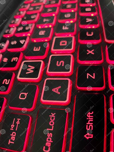 Keyboard Laptop WASD stock image. Image of wasd, background - 271574547