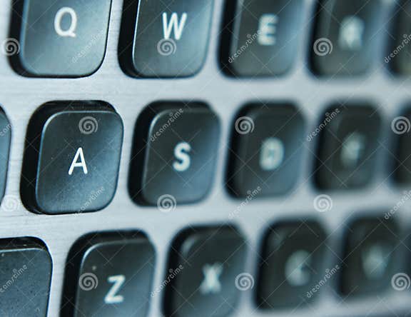 Keyboard stock image. Image of macro, computer, asdf - 42803125