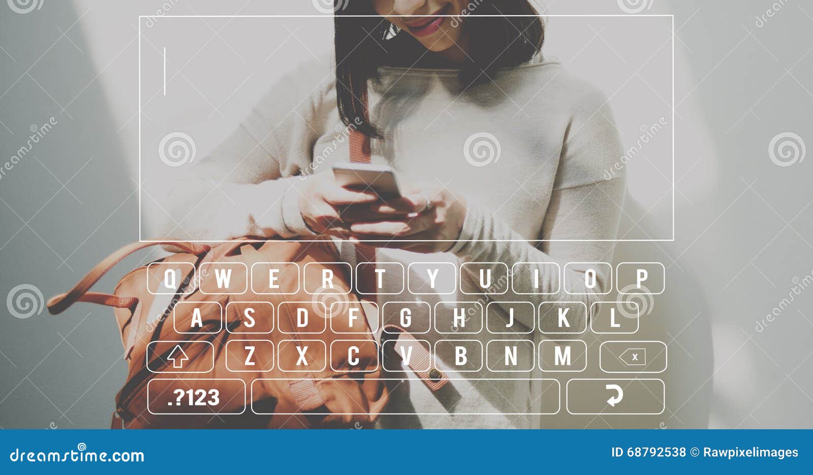 Keyboard Message Text SMS Concept Stock Photo - Image of creative ...