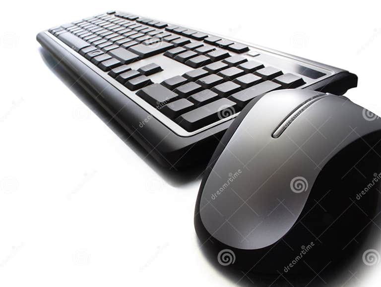 Keyboard & mouse stock photo. Image of computer, white - 13831152