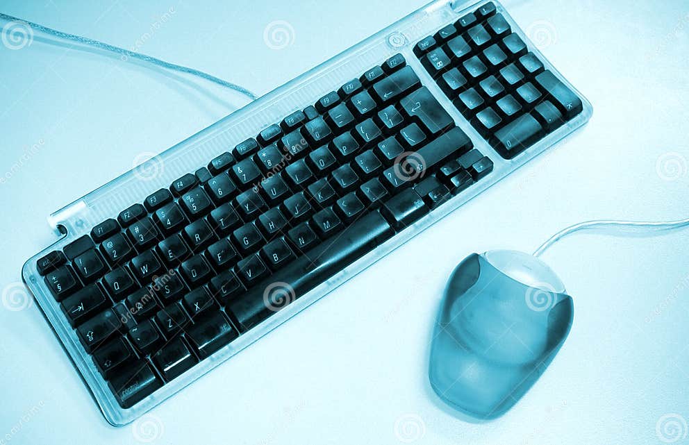 Keyboard and mouse. stock photo. Image of enter, accessory - 178852