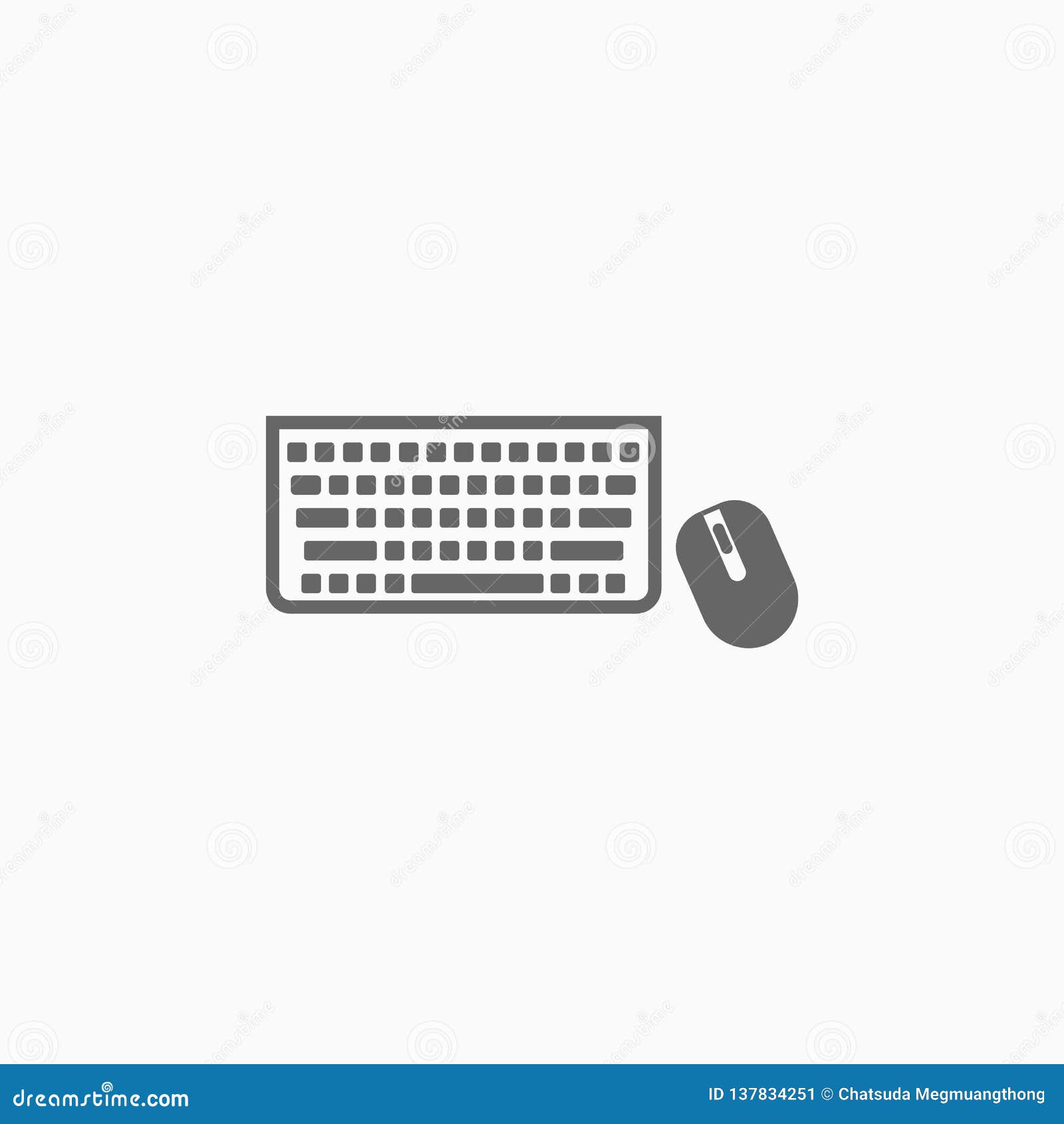 Keyboard and mouse icon stock vector. Illustration of digital - 137834251 Keyboard and mouse icon stock vector. Illustration of digital - 137834251