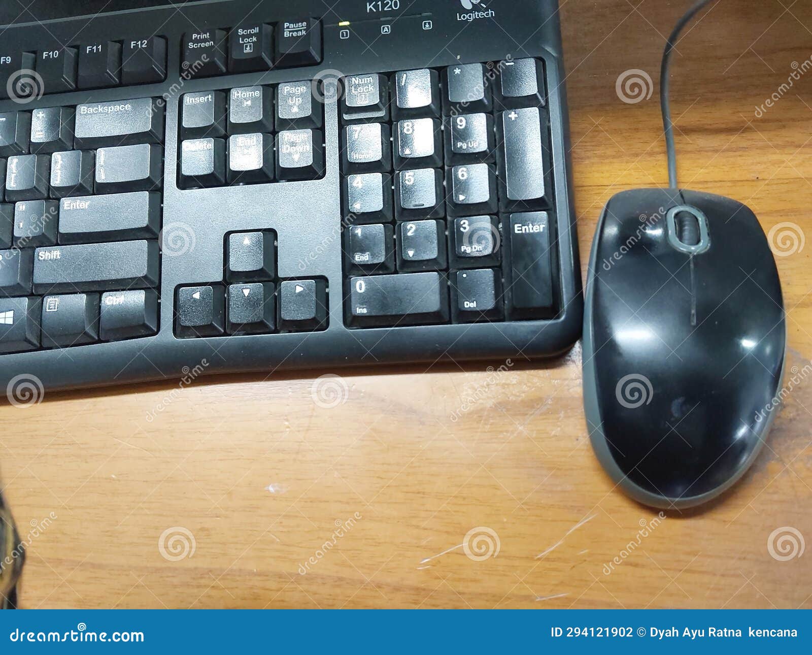 Keyboard and Mouse on the Office Editorial Photography - Image of mouse ...