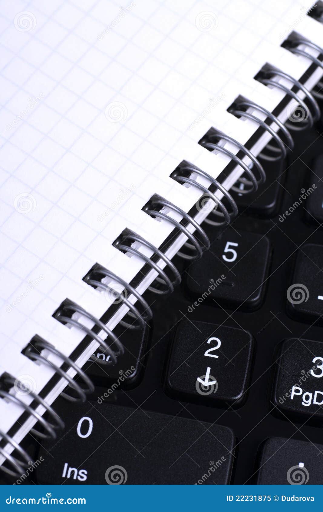 Keyboard and notebook stock image. Image of idea, screen - 22231875