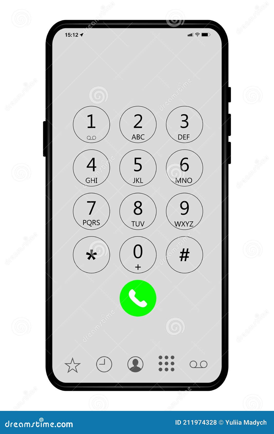 Touch Keypad On Cell Phones