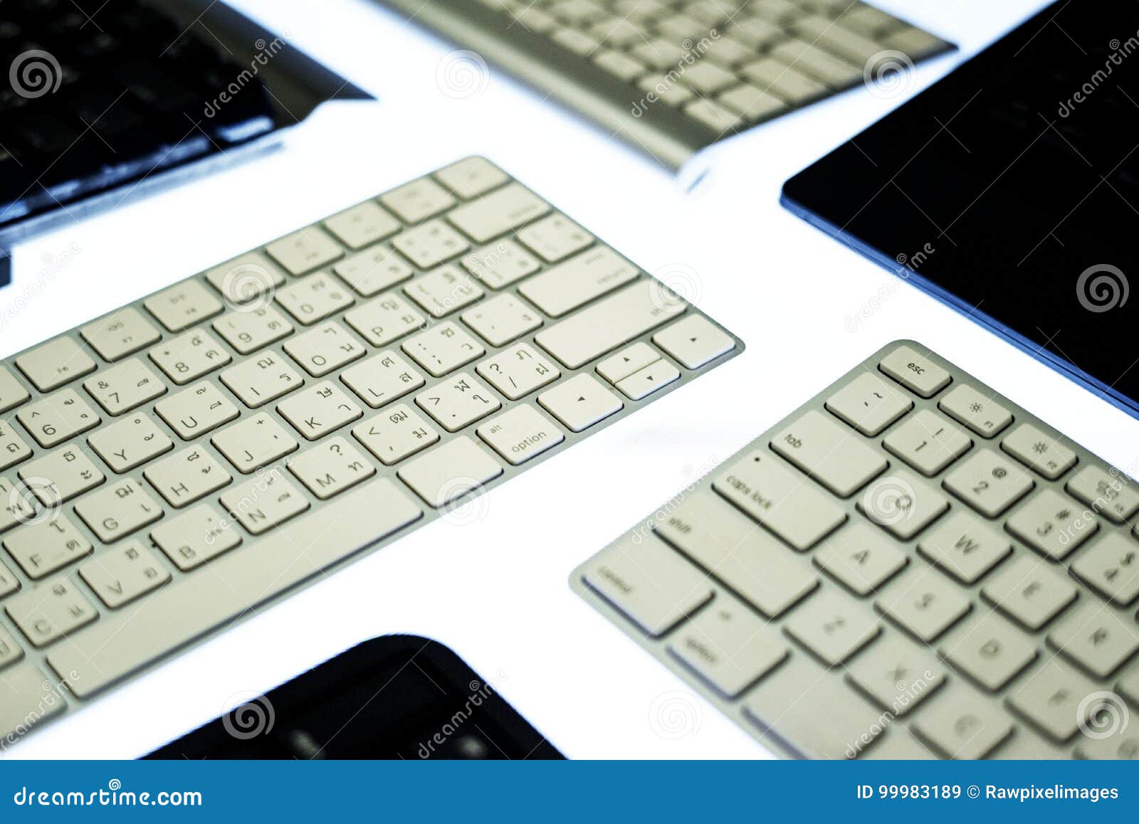 Keyboard Object Technology Type Device Button Stock Image - Image of ...
