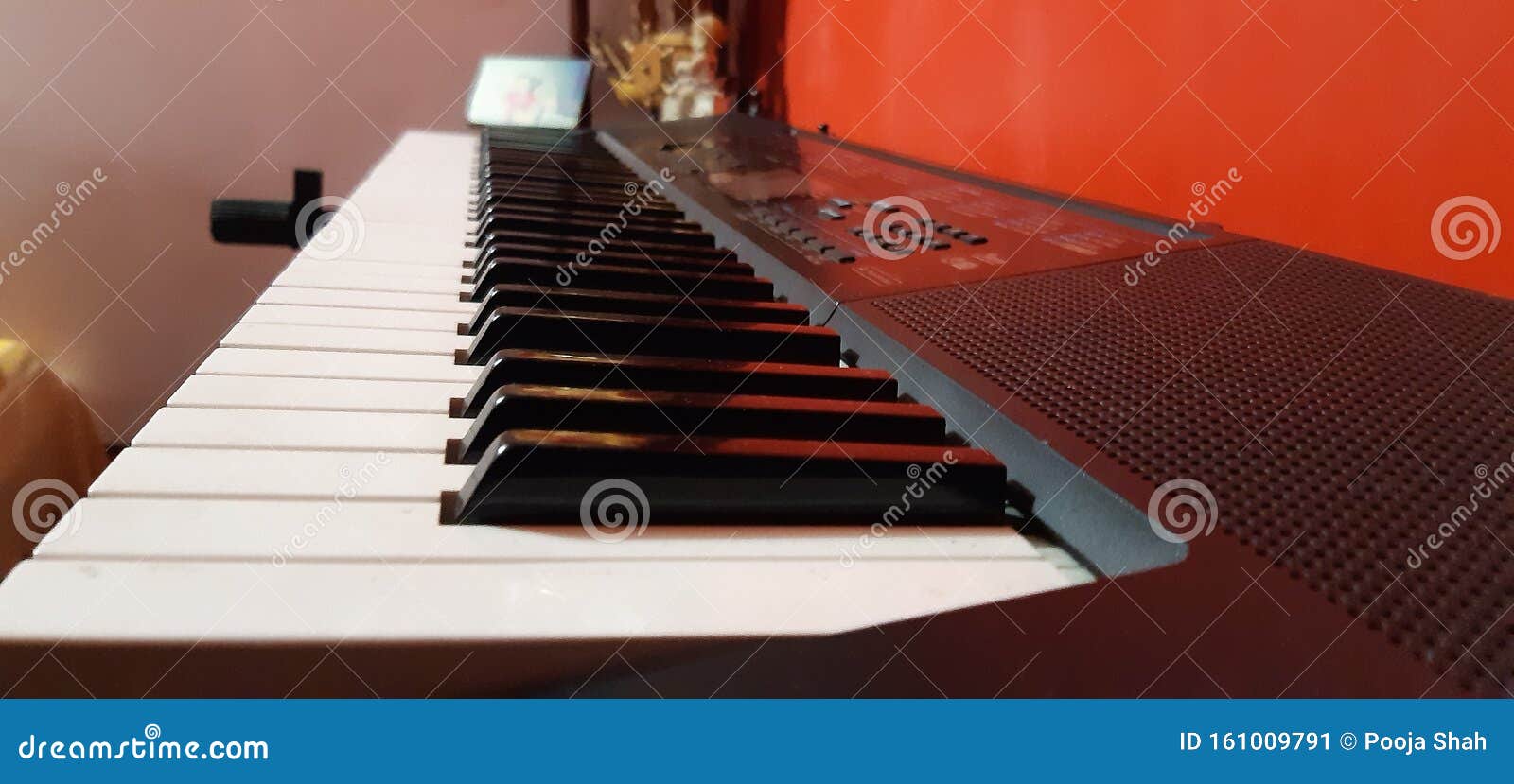 Keyboard, One of the Most Soothing Instruments in the World. Stock ...