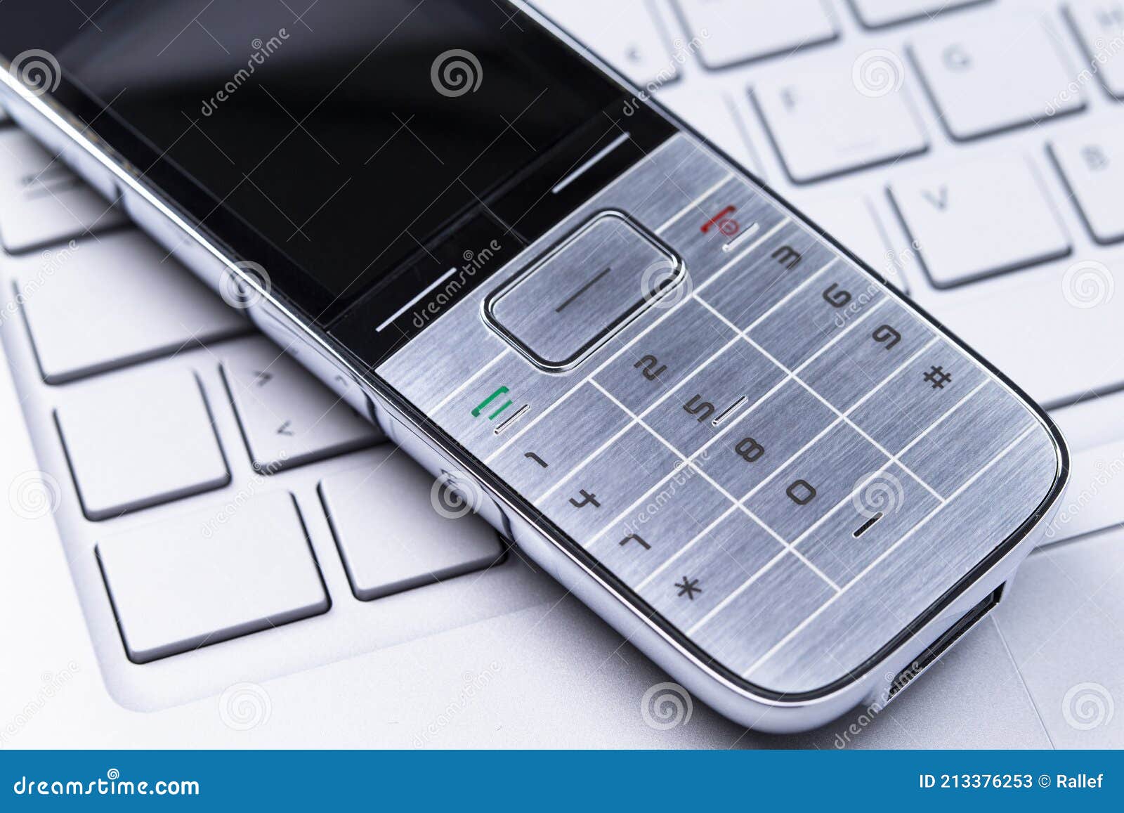Keyboard with phone stock image. Image of letters, call - 213376253