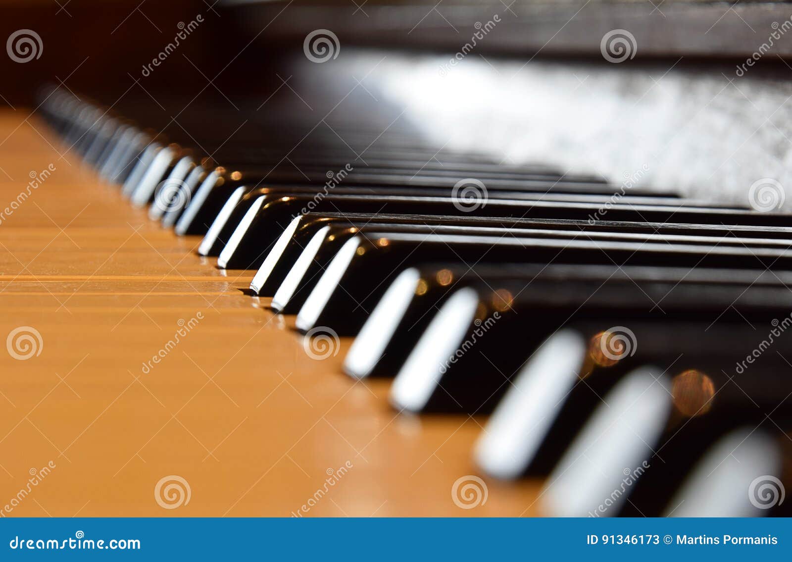 Keyboard piano stock image. Image of studio, jazz, ebony - 91346173