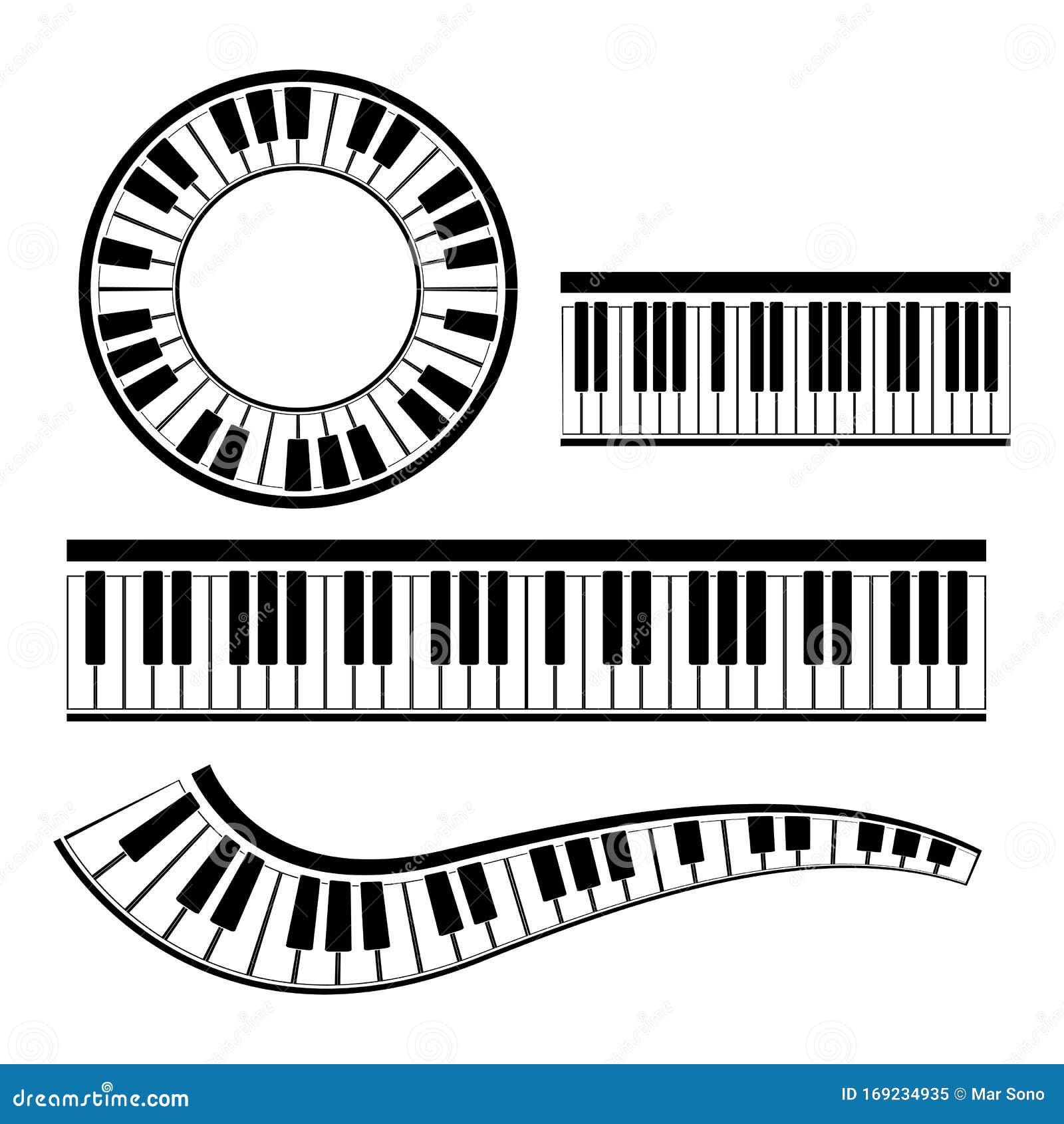 Keyboard Piano Vector Musical Instrument Illustration Stock Vector ... Keyboard Piano Vector Musical Instrument Illustration Stock Vector ...