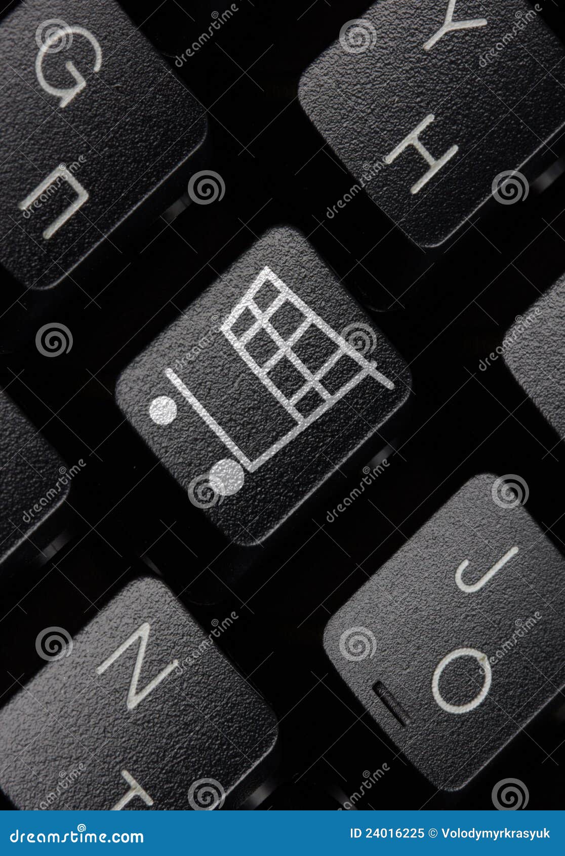 Keyboard with shopping key stock image. Image of keypad - 24016225