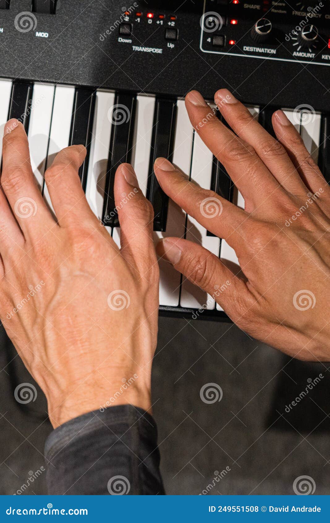 Keyboard and Synth Keys stock photo. Image of classical - 249551508