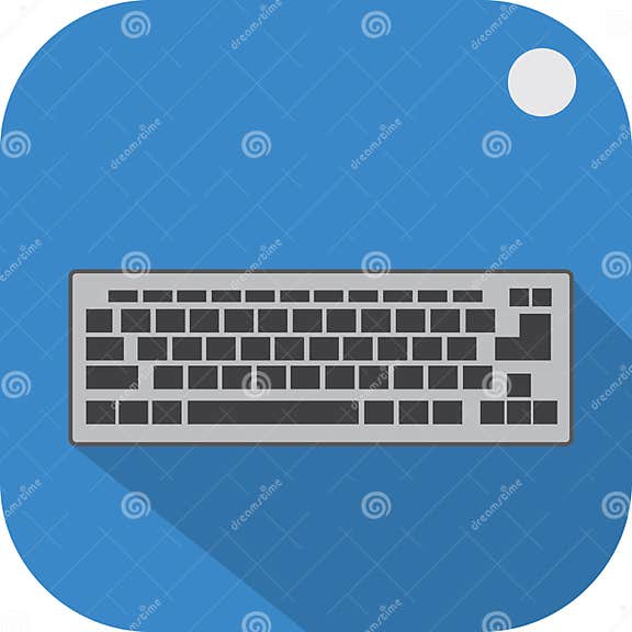 Keyboard Tag. Vector Illustration Decorative Background Design Stock ...
