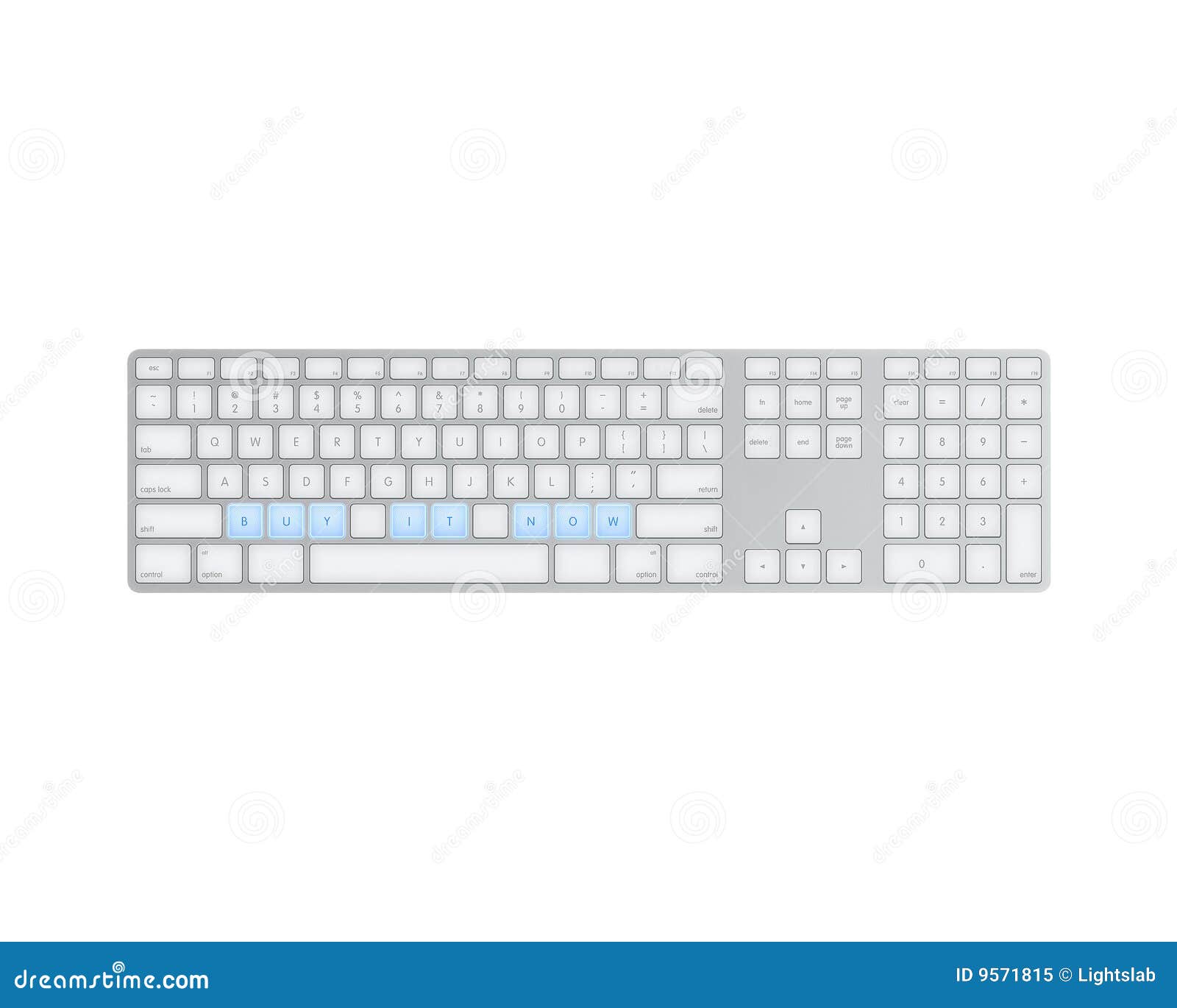 Keyboard with text stock illustration. Illustration of digital - 9571815