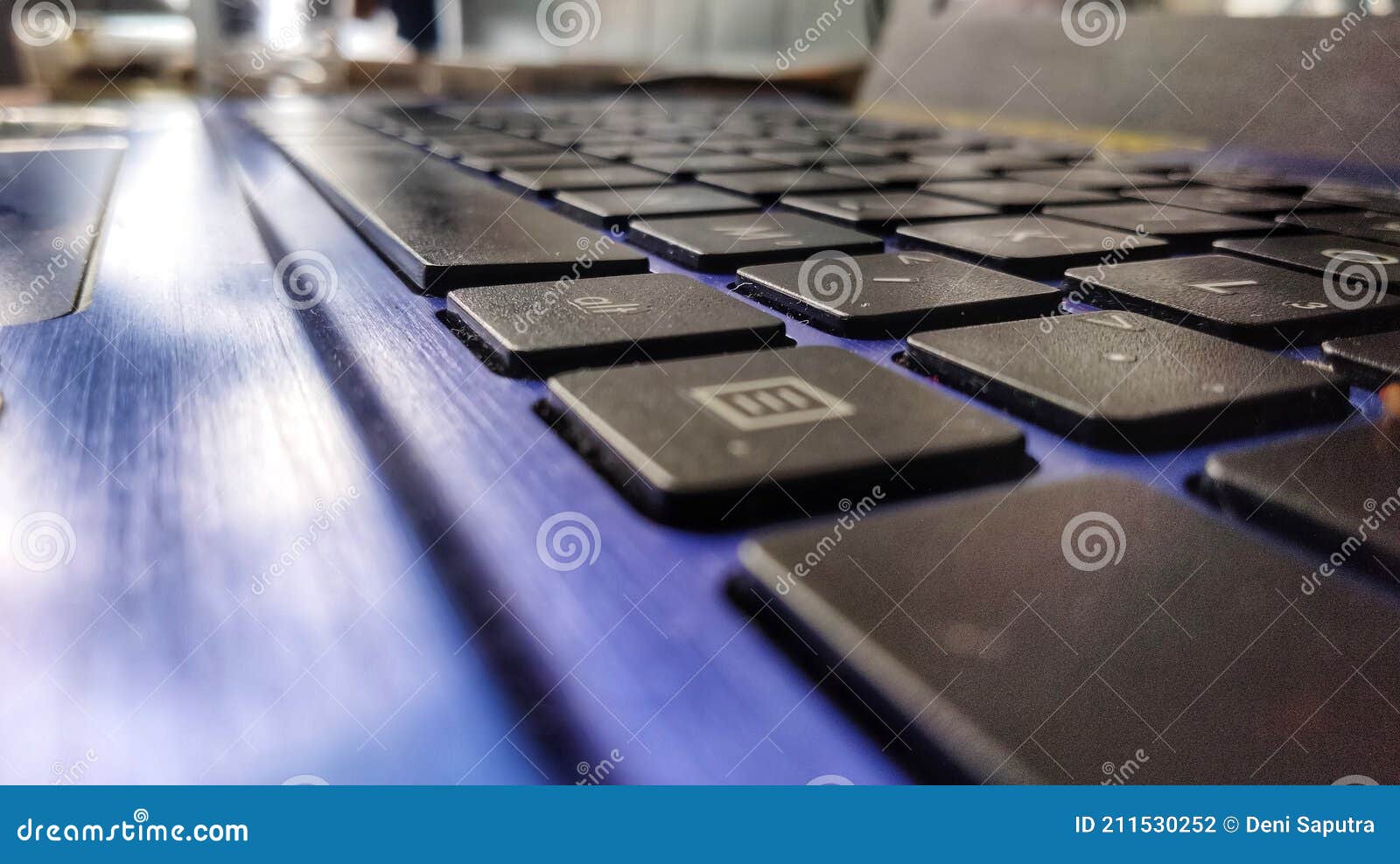 The Keyboard is a Tool for Typing on a Computer Stock Photo - Image of ...