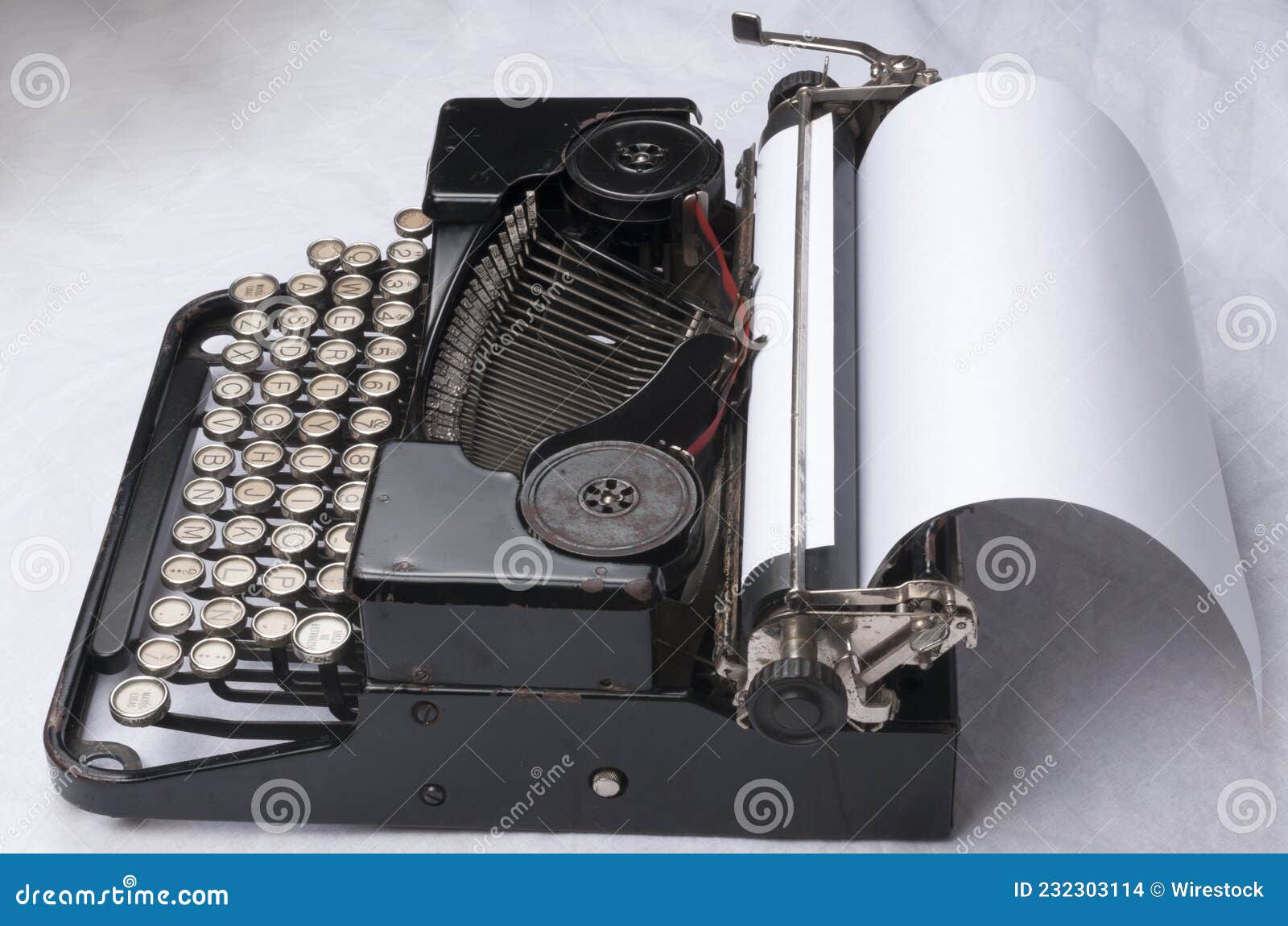 Keyboard and Typewriter Keys, Detail. Evolution of Technology in ...