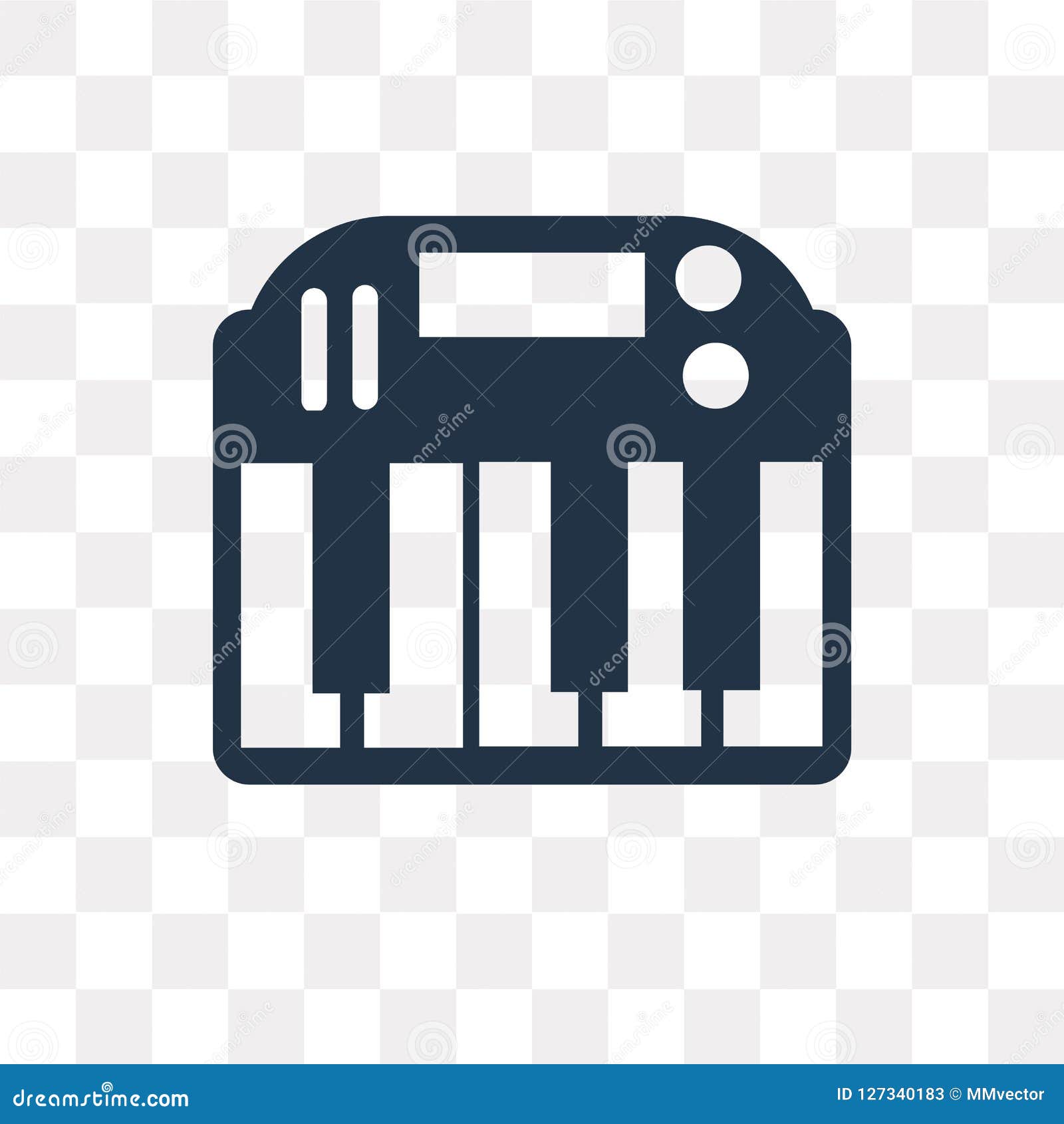 Keyboard Vector Icon Isolated on Transparent Background, Keyboard ...